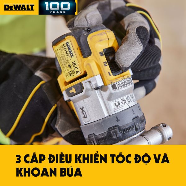 Máy khoan DeWALT DCD1007 chính hãng