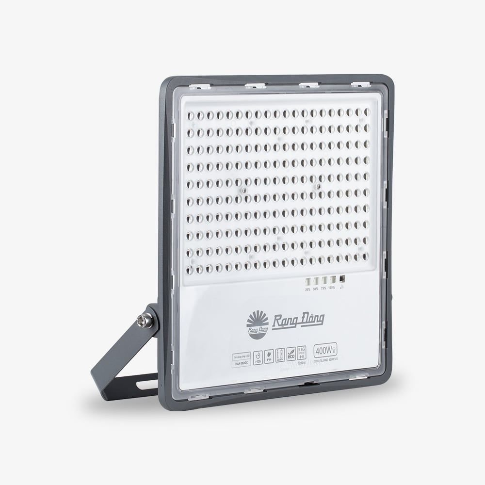 Đèn chiếu pha năng lượng mặt trời 400W Model: CP03.SL.RAD 400W.V2 – Cơ điện Smart