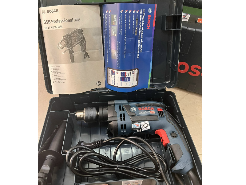 Máy khoan động lực Bosch GSB 16 RE - 06012281K1 – ENOVA TECH., JSC