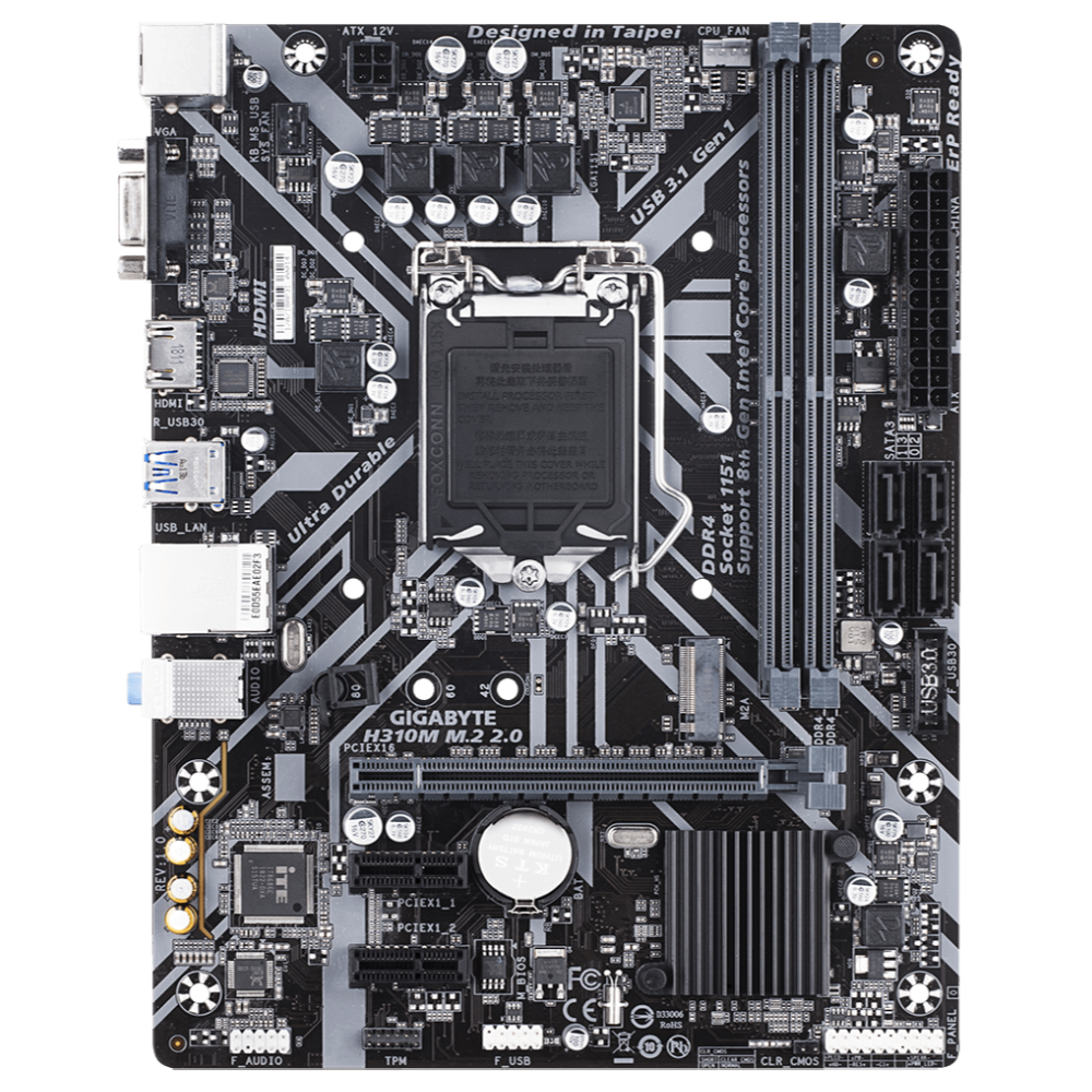 Mainboard Gigabyte H310M M2 2.0 – Vi Tính Mạnh Quý