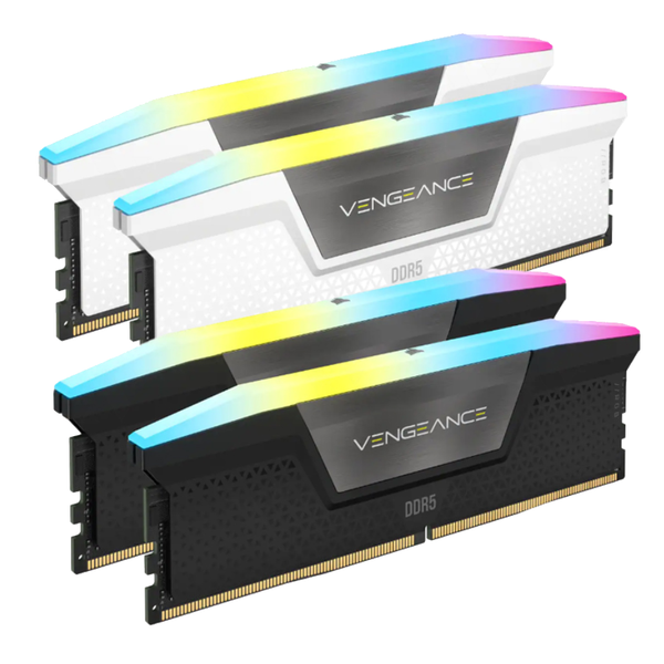 Kit Ram Corsair DDR5 32GB (2x16GB) 5600MHz DIMM, Vengeance RGB Black H ...