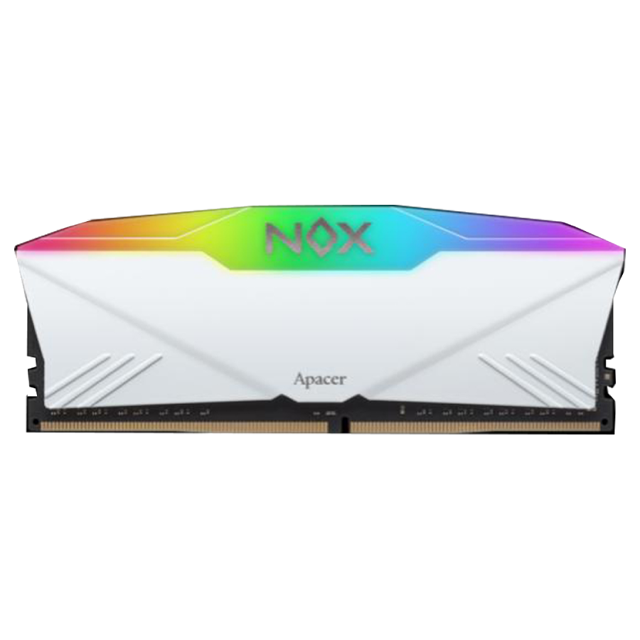 Ram Apacer DDR4 16GB/3200 OC NOX RGB White Aura 2 – Vi Tính Mạnh Quý