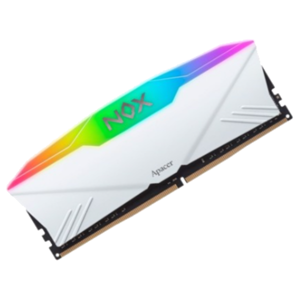 Ram Apacer DDR4 16GB/3200 OC NOX RGB White Aura 2 – Vi Tính Mạnh Quý