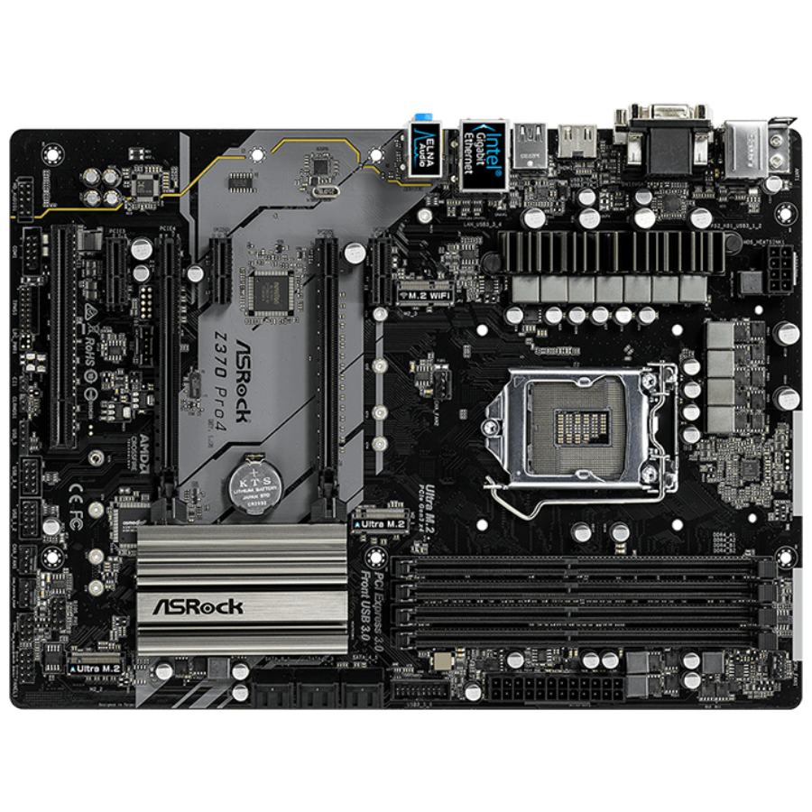 Mainboard Asrock Z370 Pro4 – Vi Tính Mạnh Quý