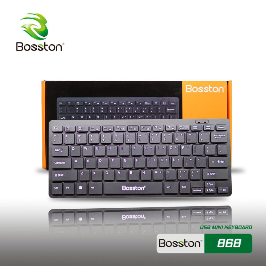 Bàn Phím Bosston Mini 868 – Vi Tính Mạnh Quý