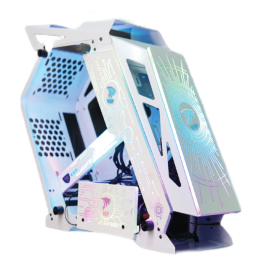 Vỏ Máy Tính Case VSP E-ROG ES1 White – Vi Tính Mạnh Quý