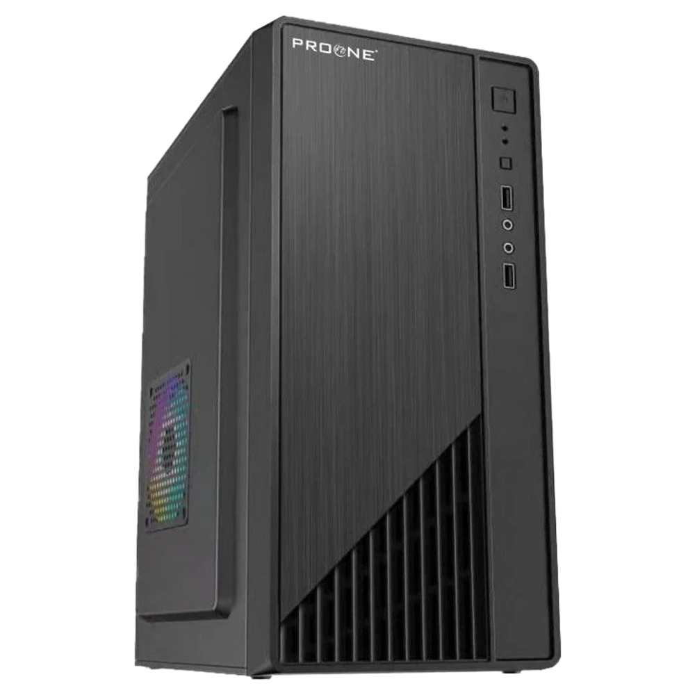 Vỏ Máy Tính Case ProOne CPC-M5 Đen – Vi Tính Mạnh Quý