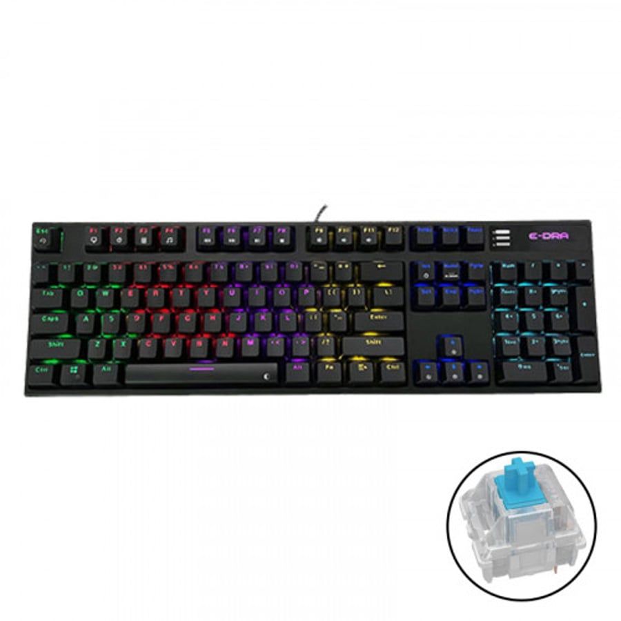 Bàn Phím Cơ E-Dra EK3104L – Vi Tính Mạnh Quý