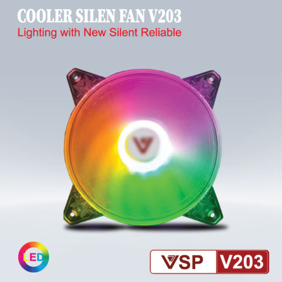 Fan Case VSP V203 LED – Vi Tính Mạnh Quý