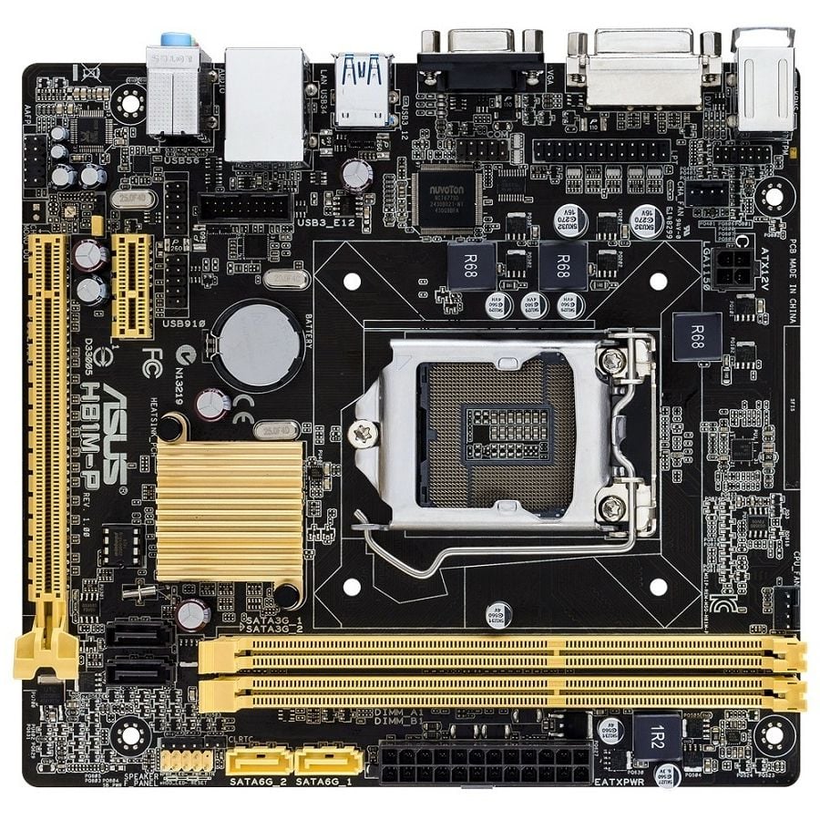 Mainboard Asus H81M-P – Vi Tính Mạnh Quý