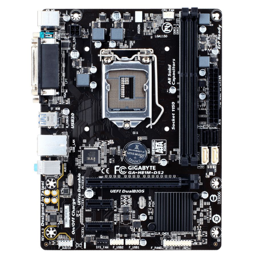 Mainboard Gigabyte H81M-DS2 – Vi Tính Mạnh Quý