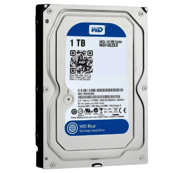 Ổ Cứng HDD Western Digital Blue 1TB WD10EZEX SATA – Vi Tính Mạnh Quý