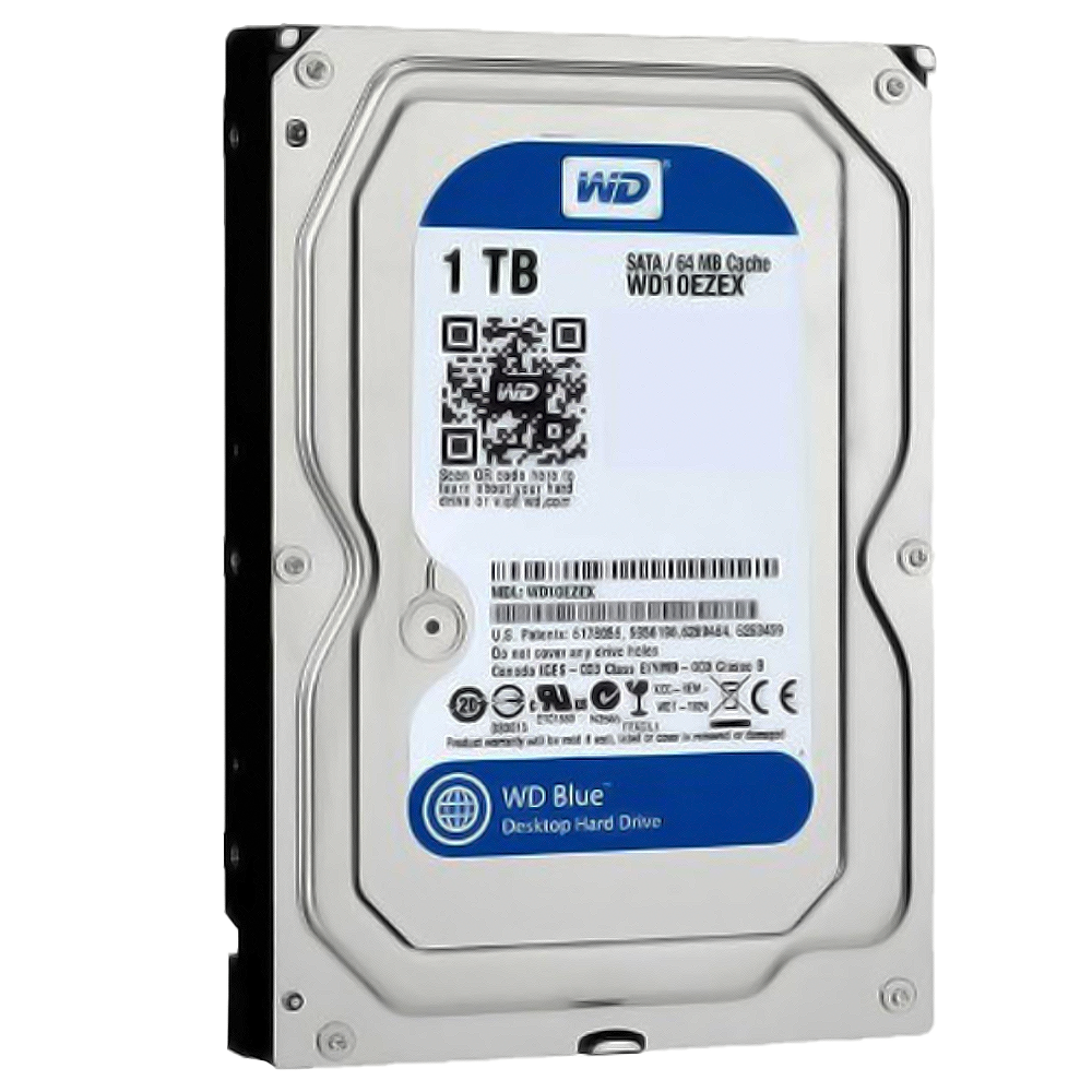 Ổ Cứng HDD Western Digital Blue 1TB WD10EZEX SATA – Vi Tính Mạnh Quý