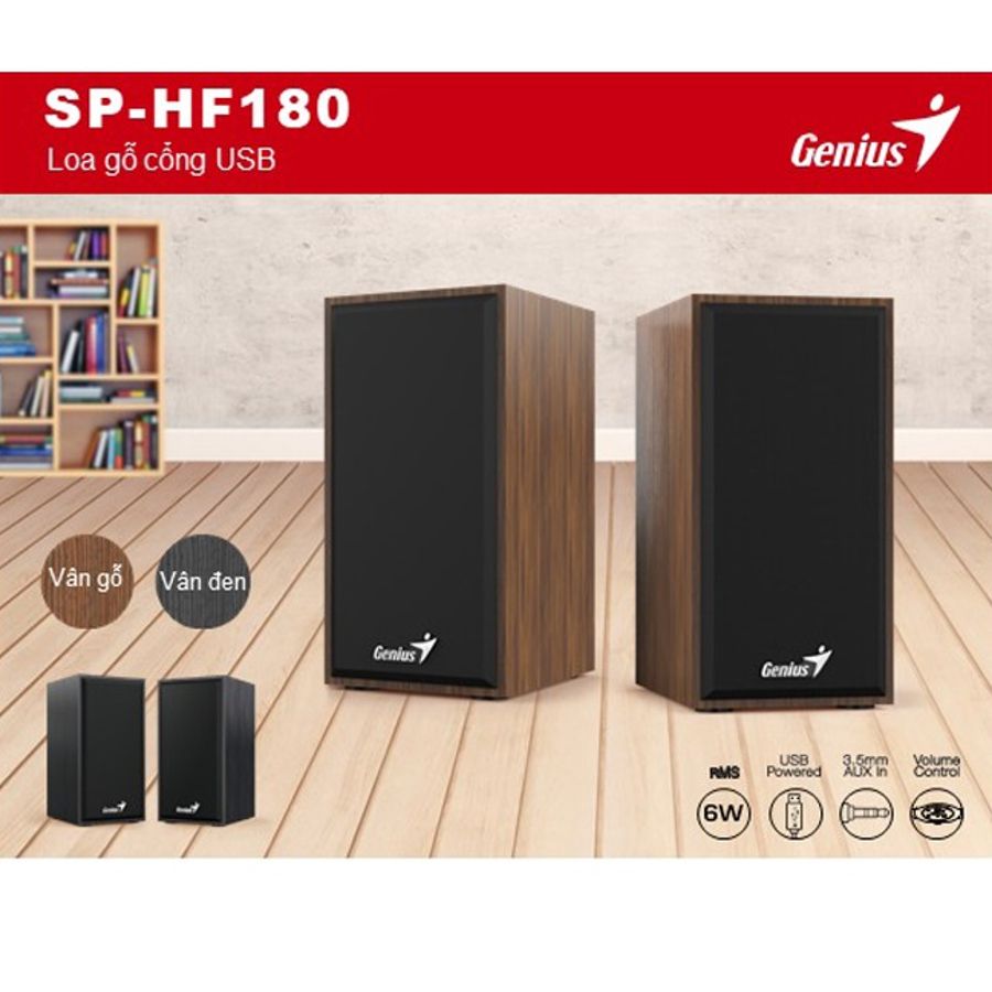 Loa Genius HF180 – Vi Tính Mạnh Quý