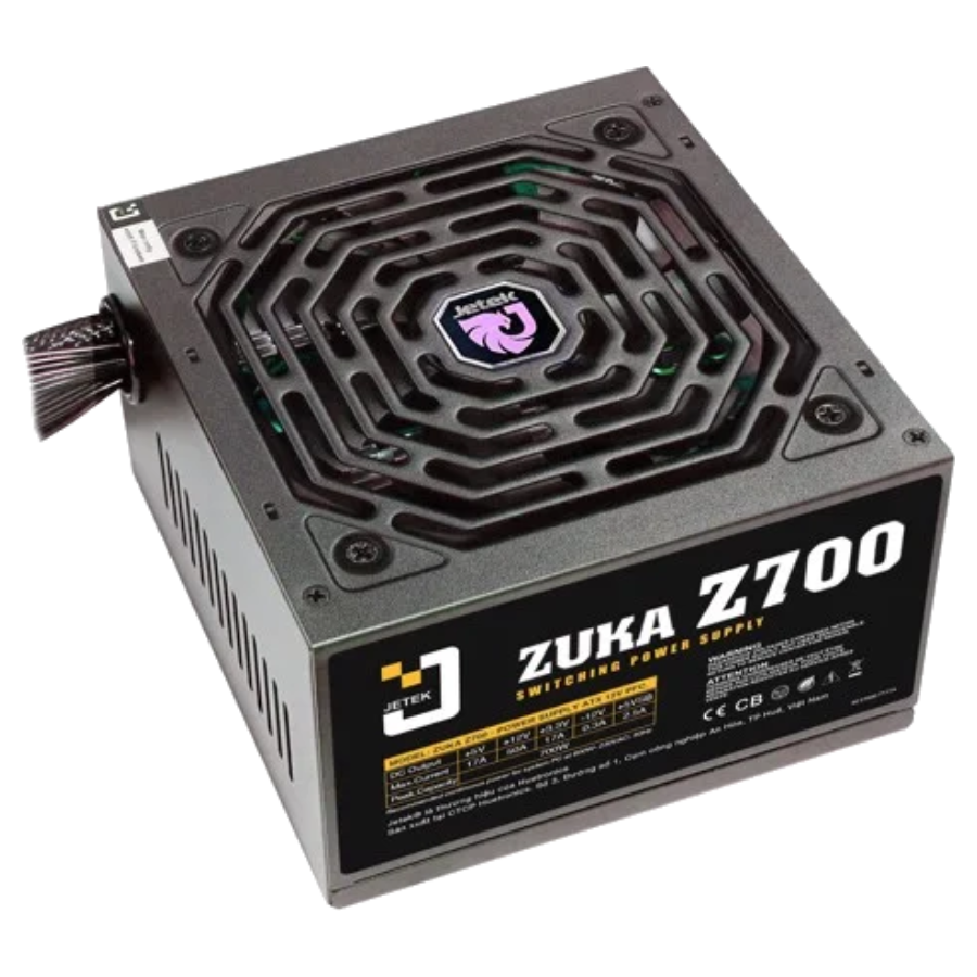 Nguồn Jetek Zuka Z700 700W – Vi Tính Mạnh Quý