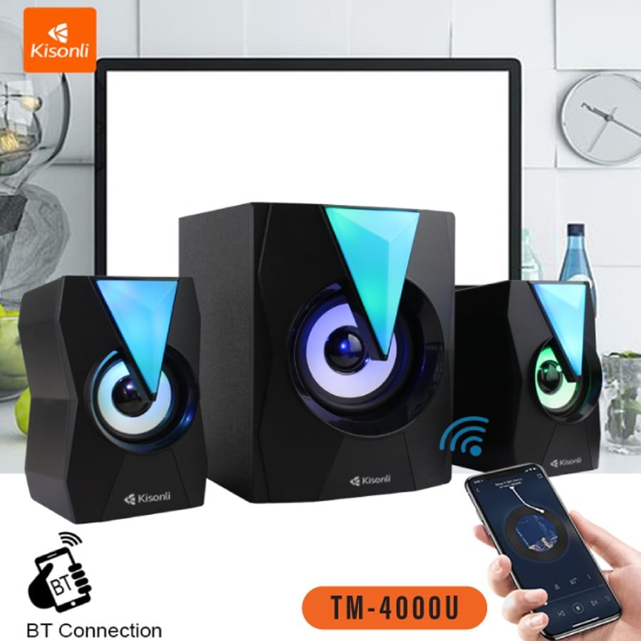 Loa Kisonli 2.1 TM-4000U Bluetooth – Vi Tính Mạnh Quý