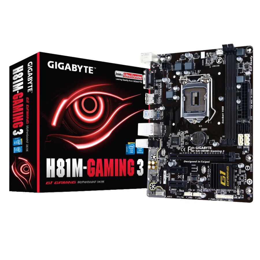 Mainboard Gigabyte H81M Gaming 3 – Vi Tính Mạnh Quý
