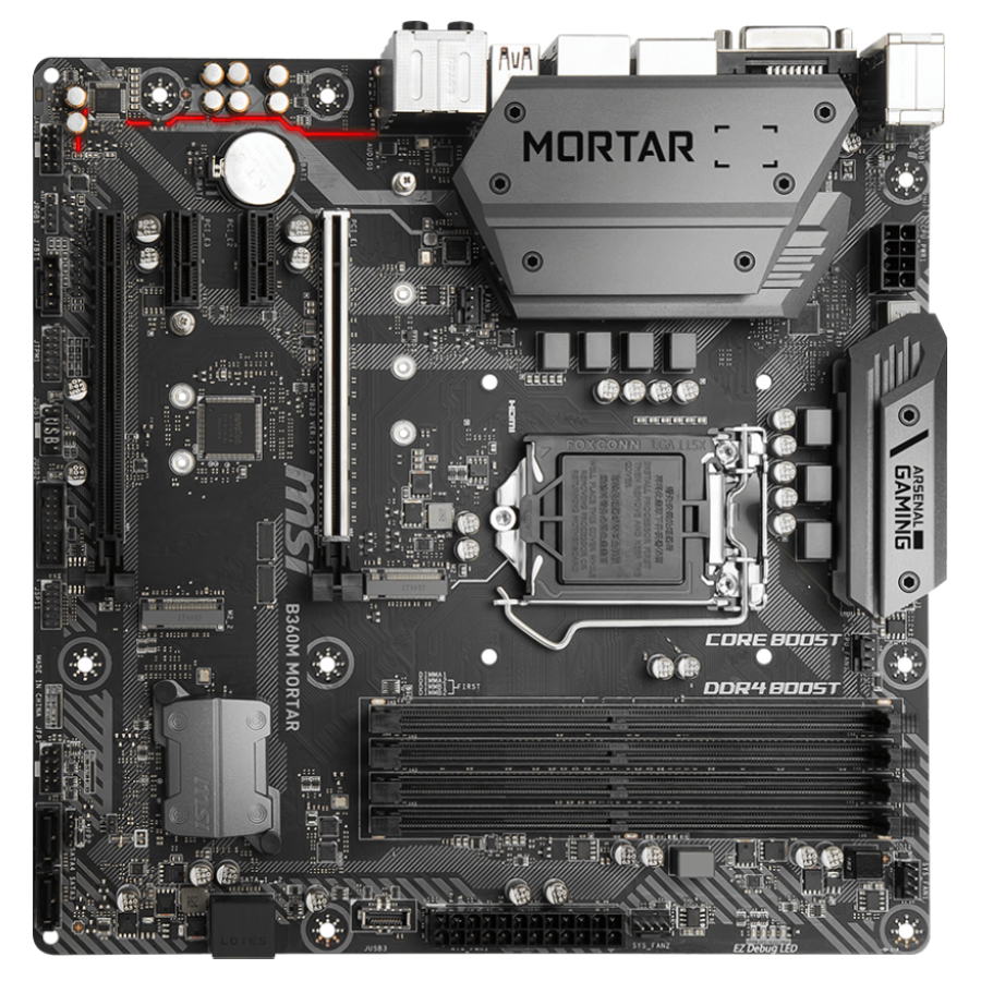 Mainboard MSI B360M Mortar – Vi Tính Mạnh Quý