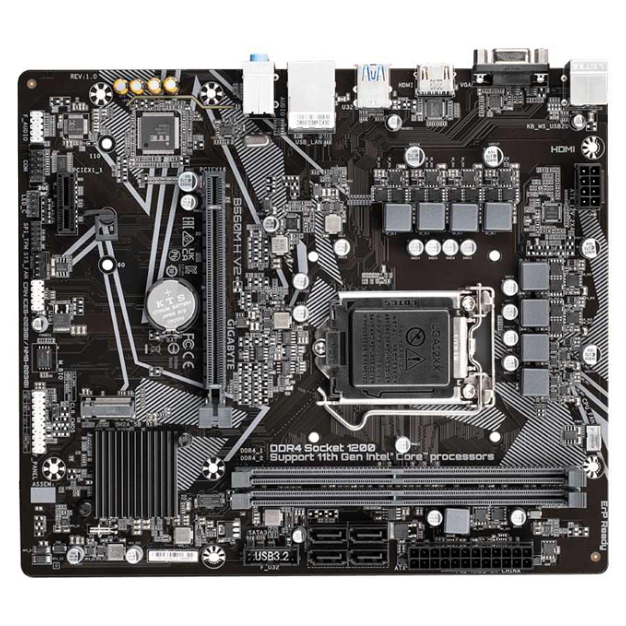Mainboard Gigabyte B560M-H V2 – Vi Tính Mạnh Quý