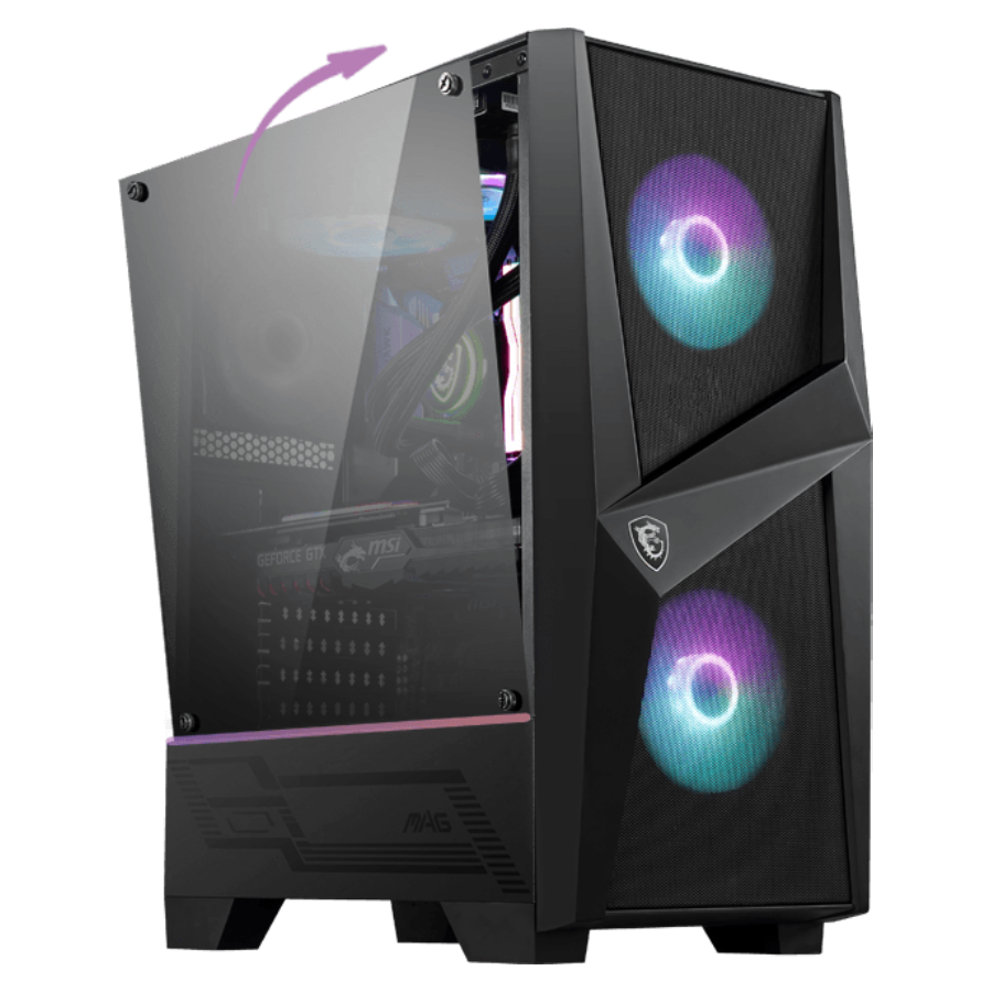 Case MSI MAG Forge 100R – Vi Tính Mạnh Quý