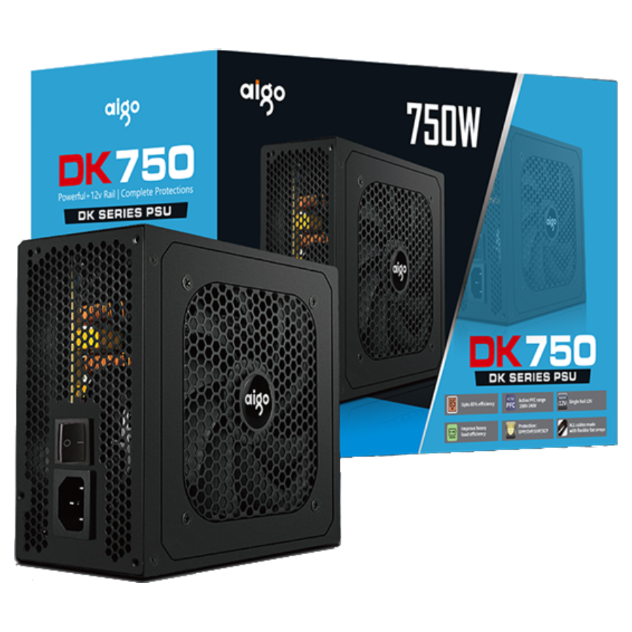 Nguồn Aigo DK750 750W – Vi Tính Mạnh Quý