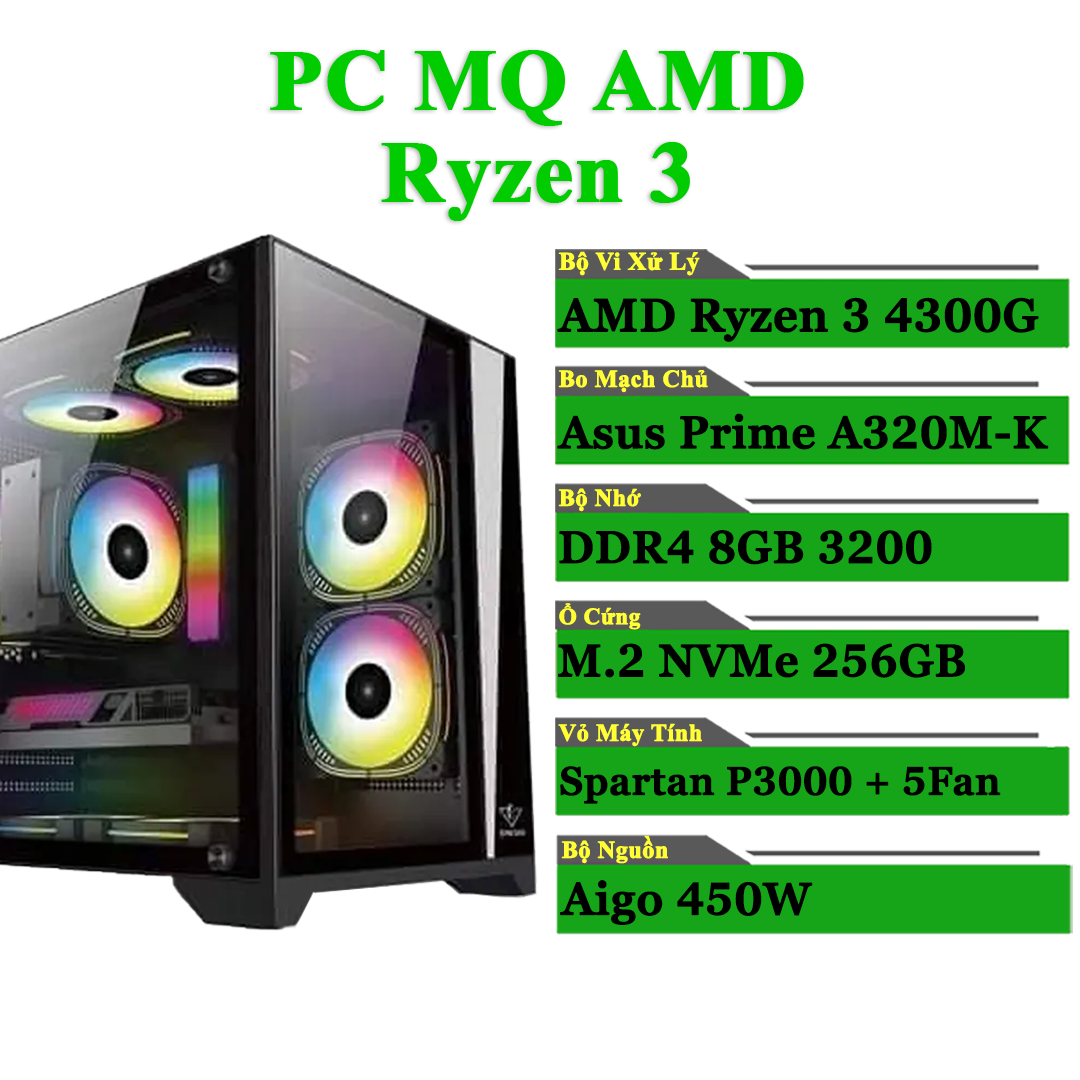 PC AMD – Vi Tính Mạnh Quý