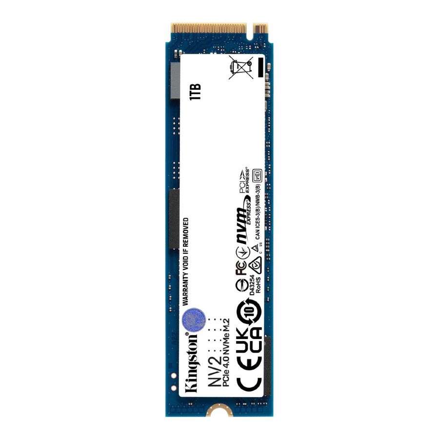 SSD Kingston NV2 1TB PCIe Gen4x4 NVMe M.2 (SNV2S1000G) – Vi Tính Mạnh Quý