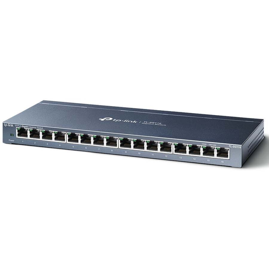 Switch TPLink 16P/1G SG116 – Vi Tính Mạnh Quý