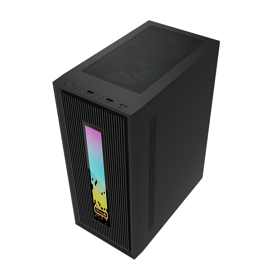 Case Vitra Ceres V308 ARGB Black – Vi Tính Mạnh Quý