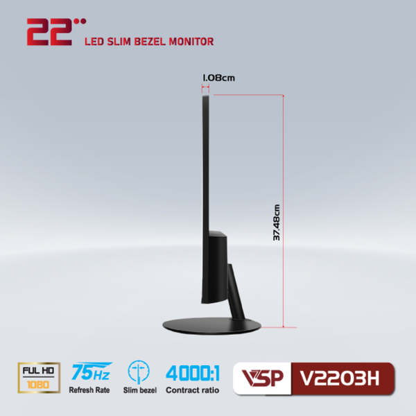Màn Hình LCD VSP V2203H – Vi Tính Mạnh Quý
