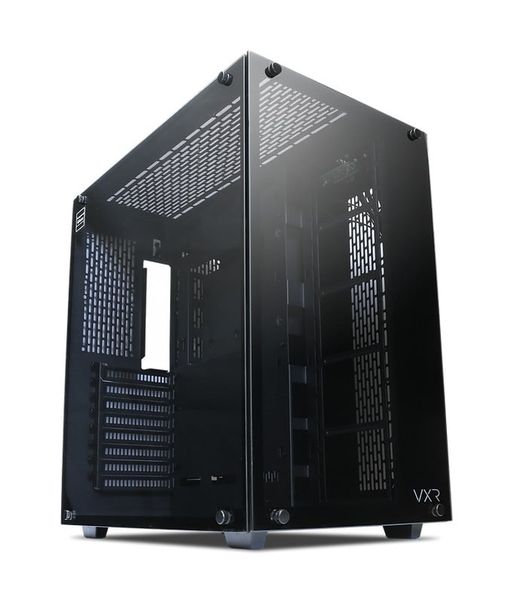 Case Tecware VXR TG Dual Chamber ATX Tower Black – Vi Tính Mạnh Quý