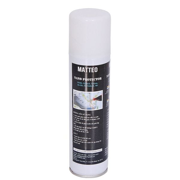 Bình Xịt Phủ Nano Chống Thấm Matteo 200ml – Bảo Vệ Giày Khỏi Nước & Bụ ...