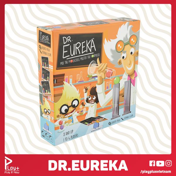 Board Game Dr eureka - Play Plus - Board Game Việt Hóa & Quốc Tế Chính Hãng