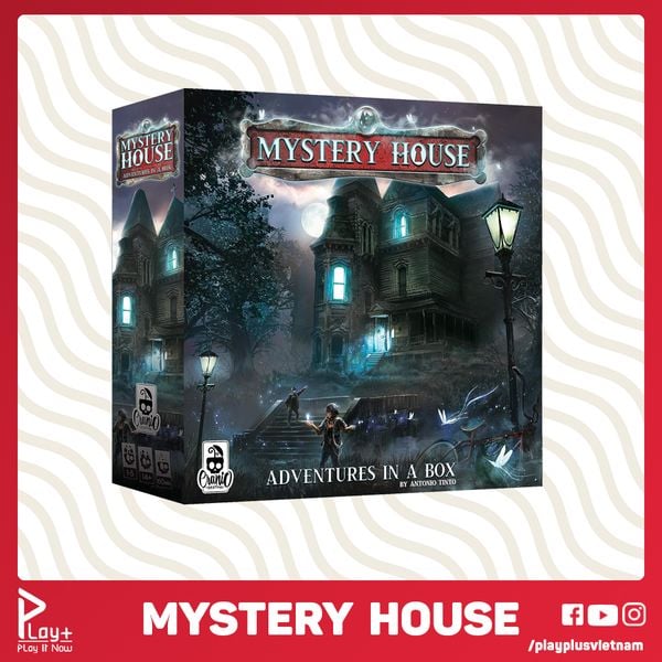 Mystery House: Adventures in a Box - Board Game Escape Room 3D Độc Đáo ...