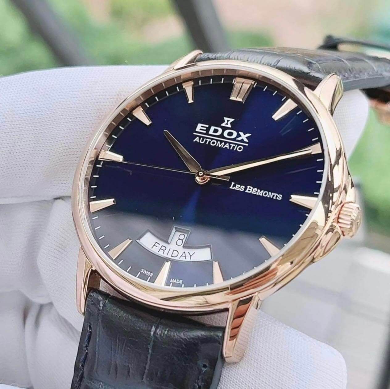 Edox Les Bemonts 83015-37R-BUIR – ACAuthentic