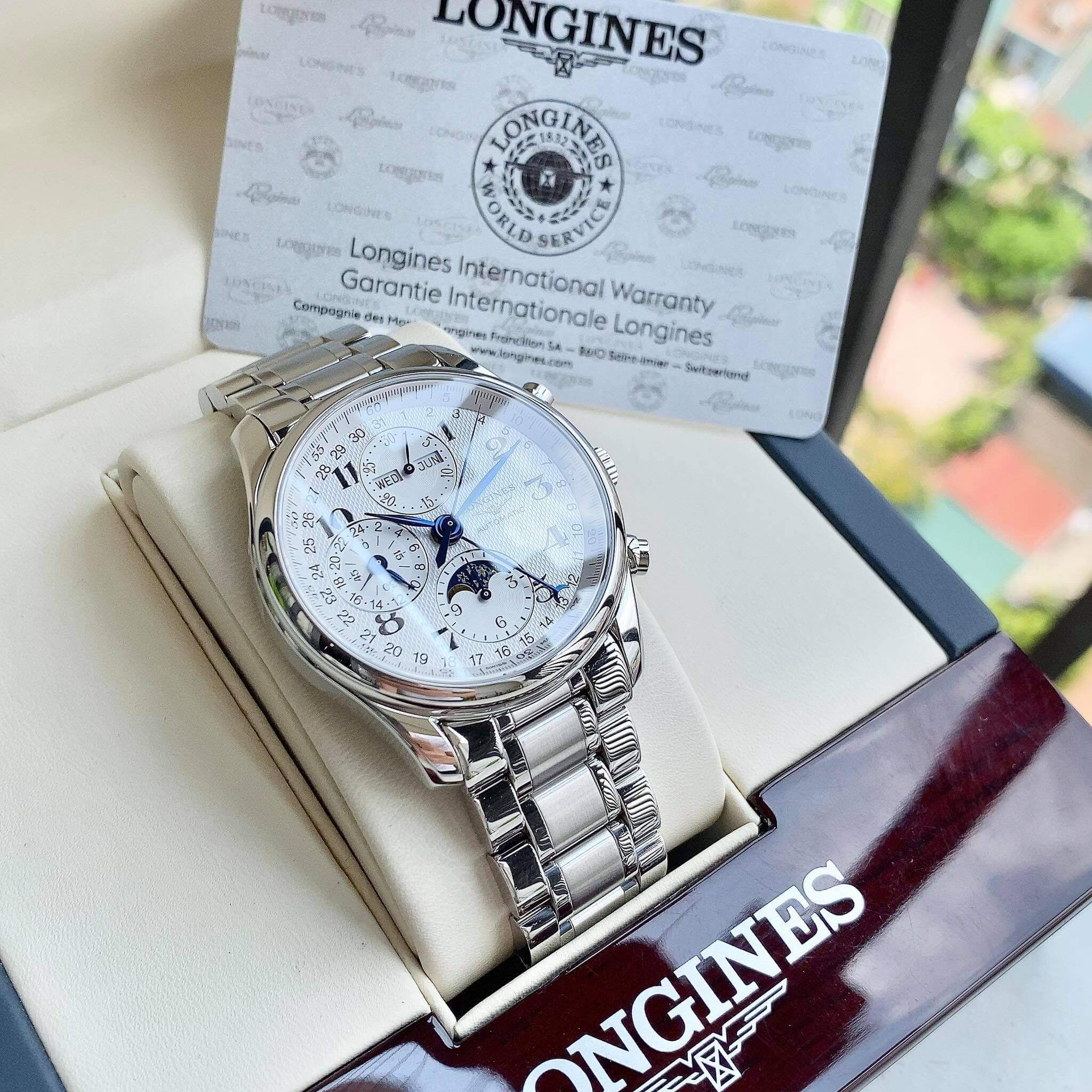LONGINES Master Collection Automatic Chronograph Men's Watch L2.673.4 ...