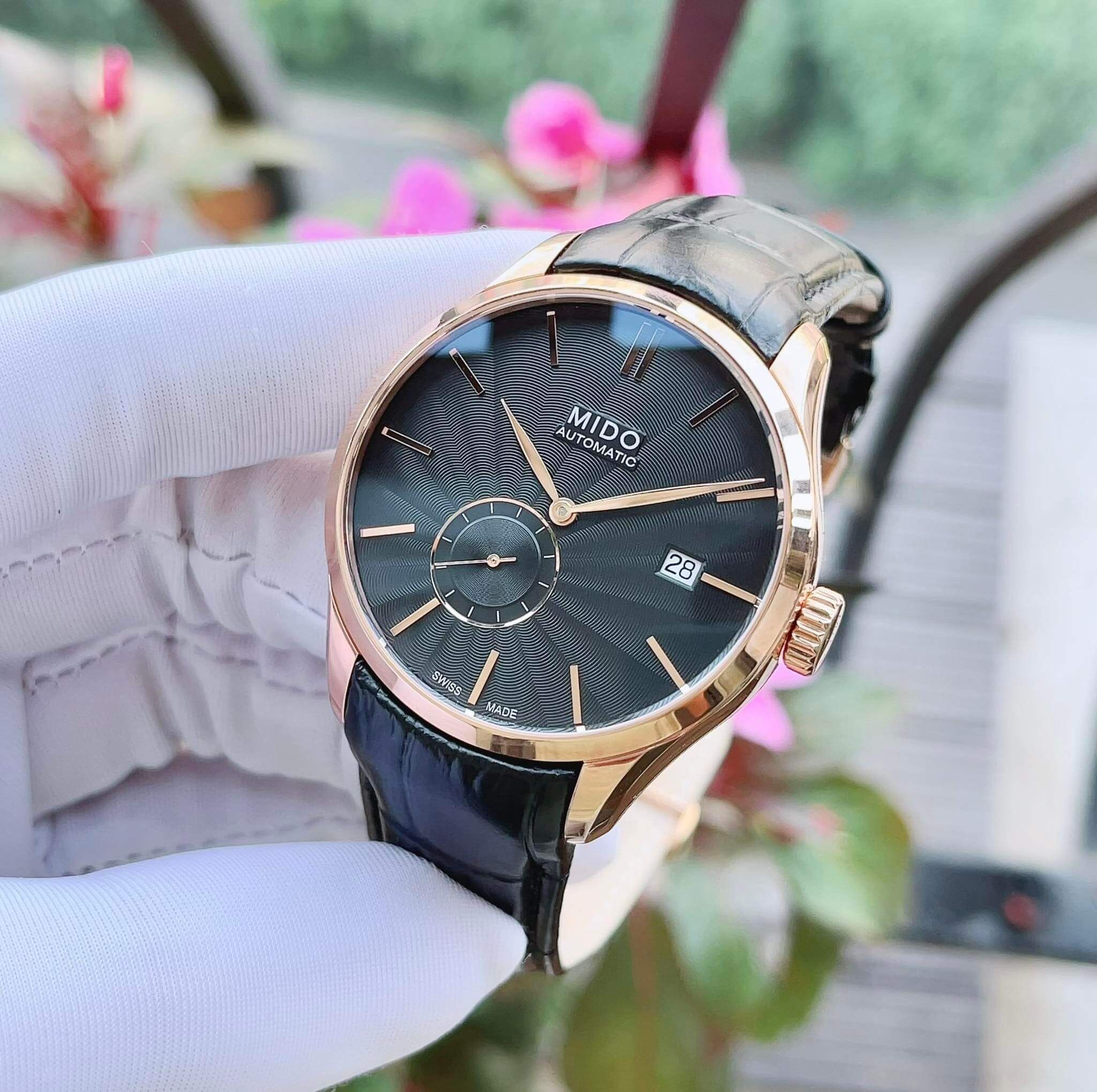 Mido Belluna II Small Second M024.428.36.051.00 (M0244283605100) - Đồn – ACAuthentic