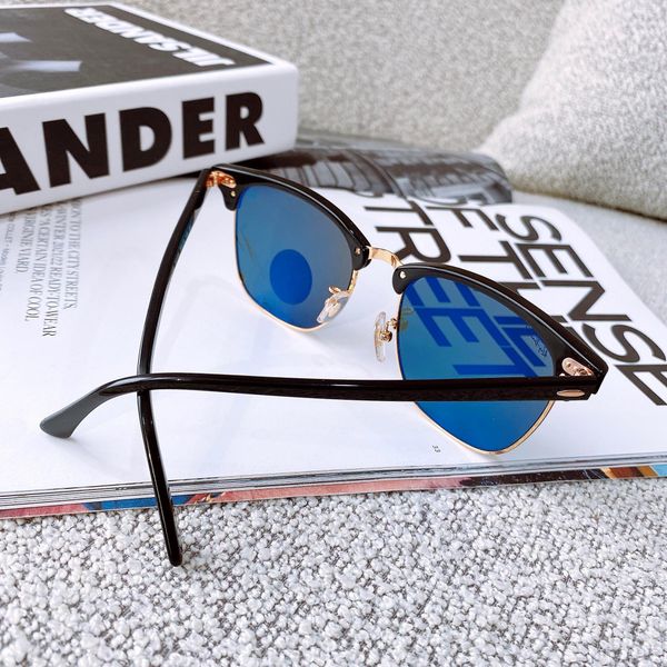 Ray Ban Clubmaster RB3016F 901/58 Size 55 Polarized – ACAuthentic