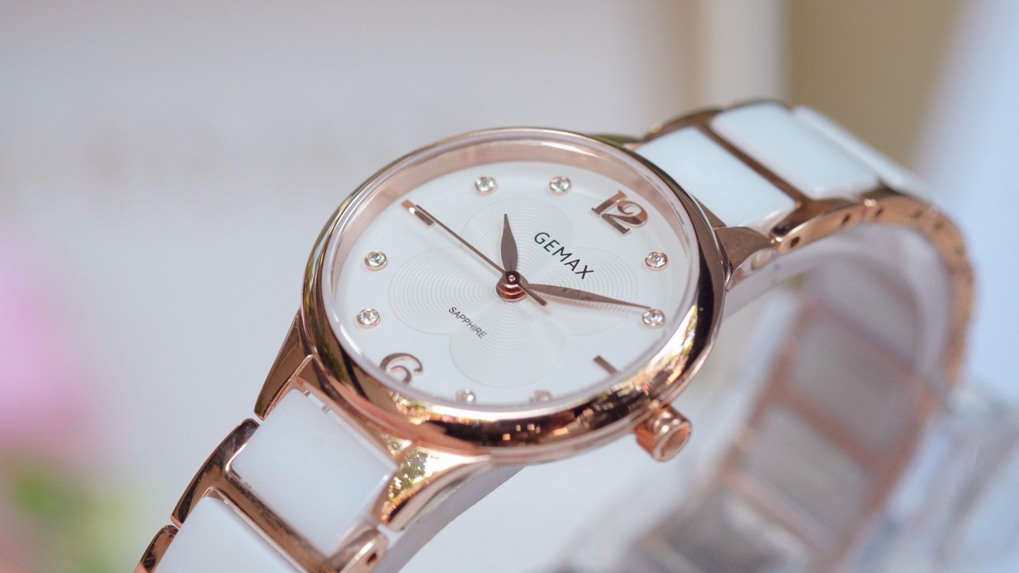 Gemax Ladies Watch - Thương hiệu: Gemax - Xuất xứ: Pháp - Chất liệu ...