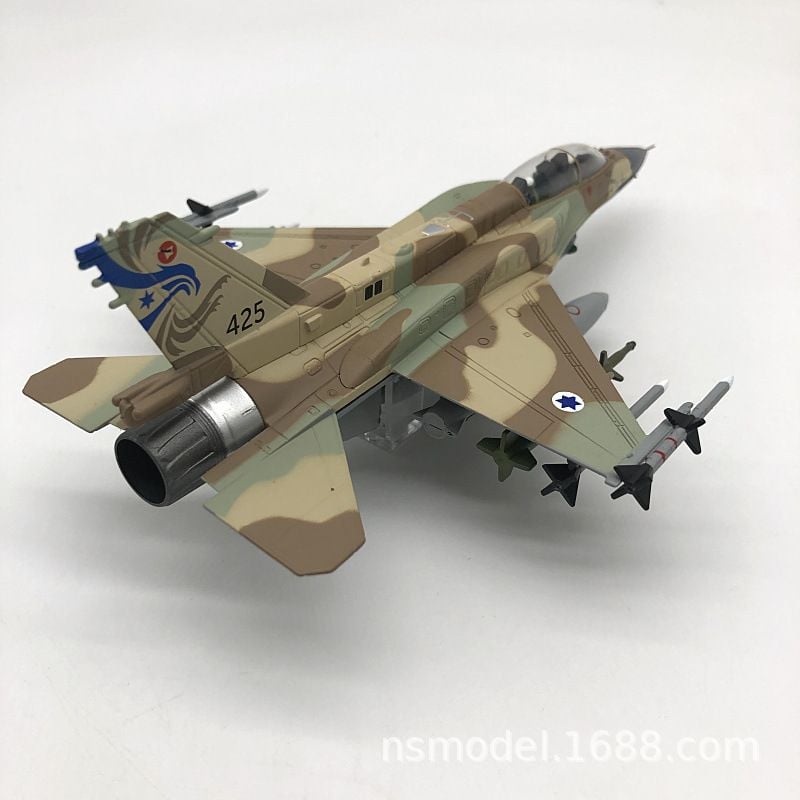Mô hình máy bay chiến đấu Israel F-16 tỉ lệ 1:72 Ns models MBQS009 ...
