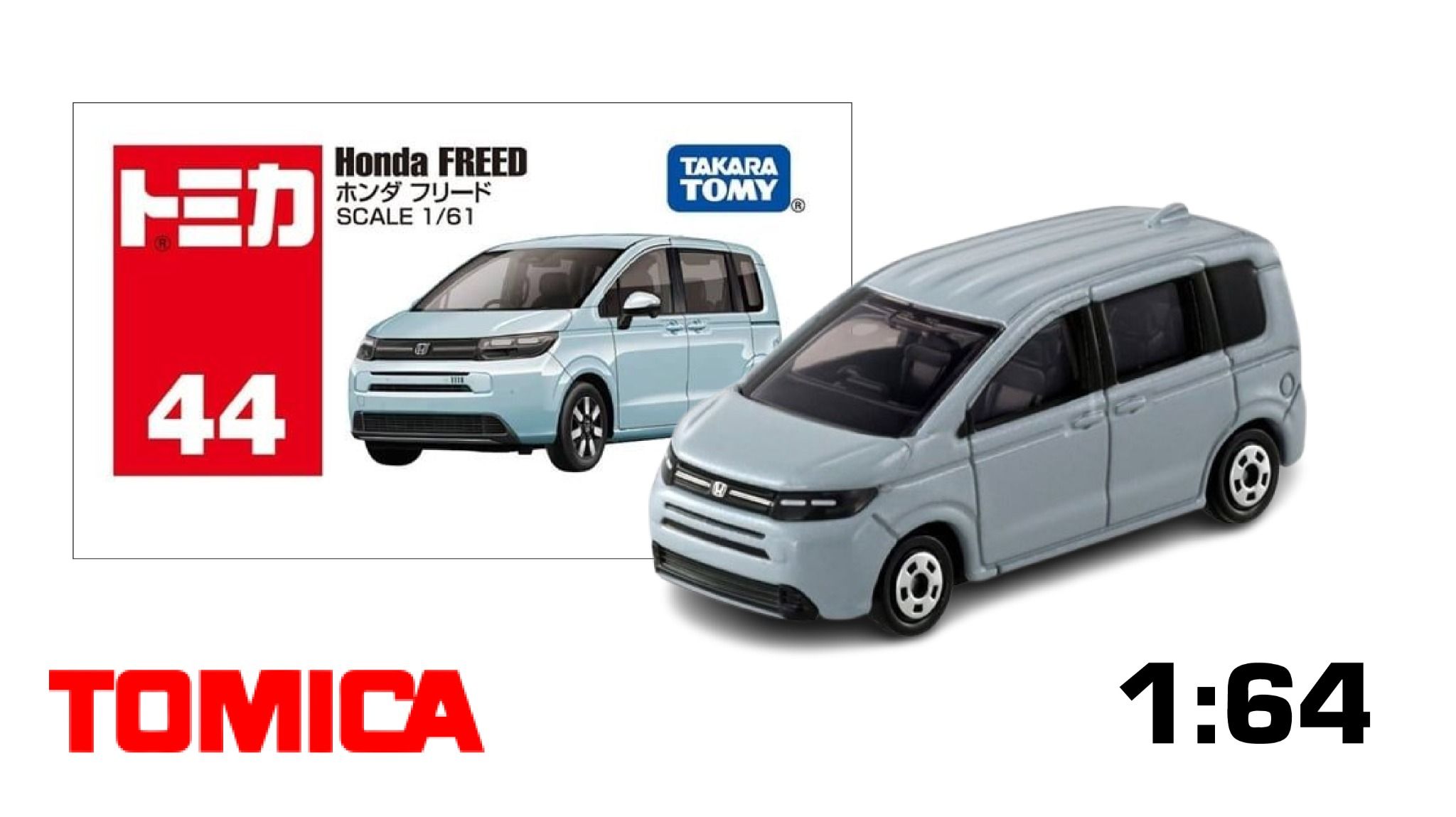 Mô hình xe Honda Freed No.44 tỉ lệ 1:61 Tomica 917649 – Cửa Hàng Mô Hình Autono1.vn