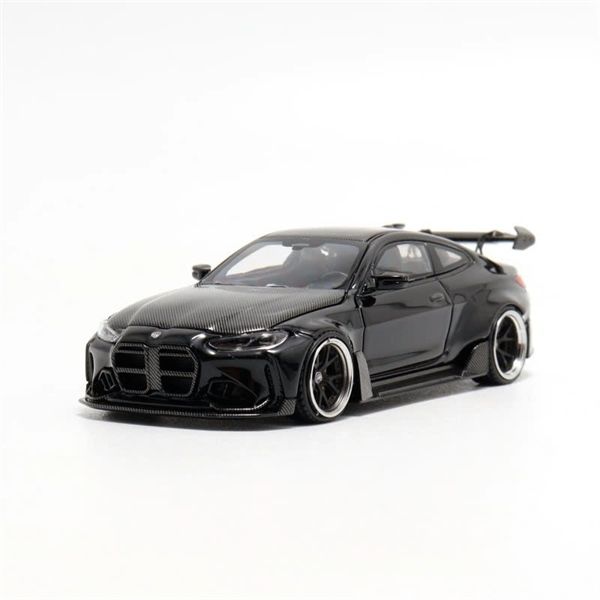 Mô hình xe BMW G82 M4 wide body modification tỉ lệ 1:64 Street weapon ...