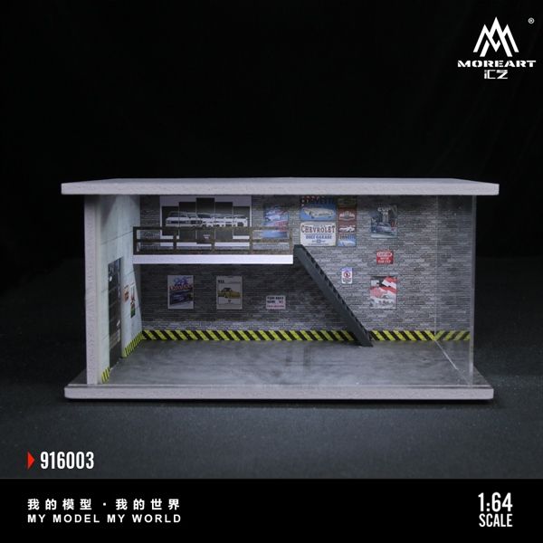 Mô hình trưng bày mô phỏng Car Repair Shop Model B tỉ lệ 1:64 More Art ...