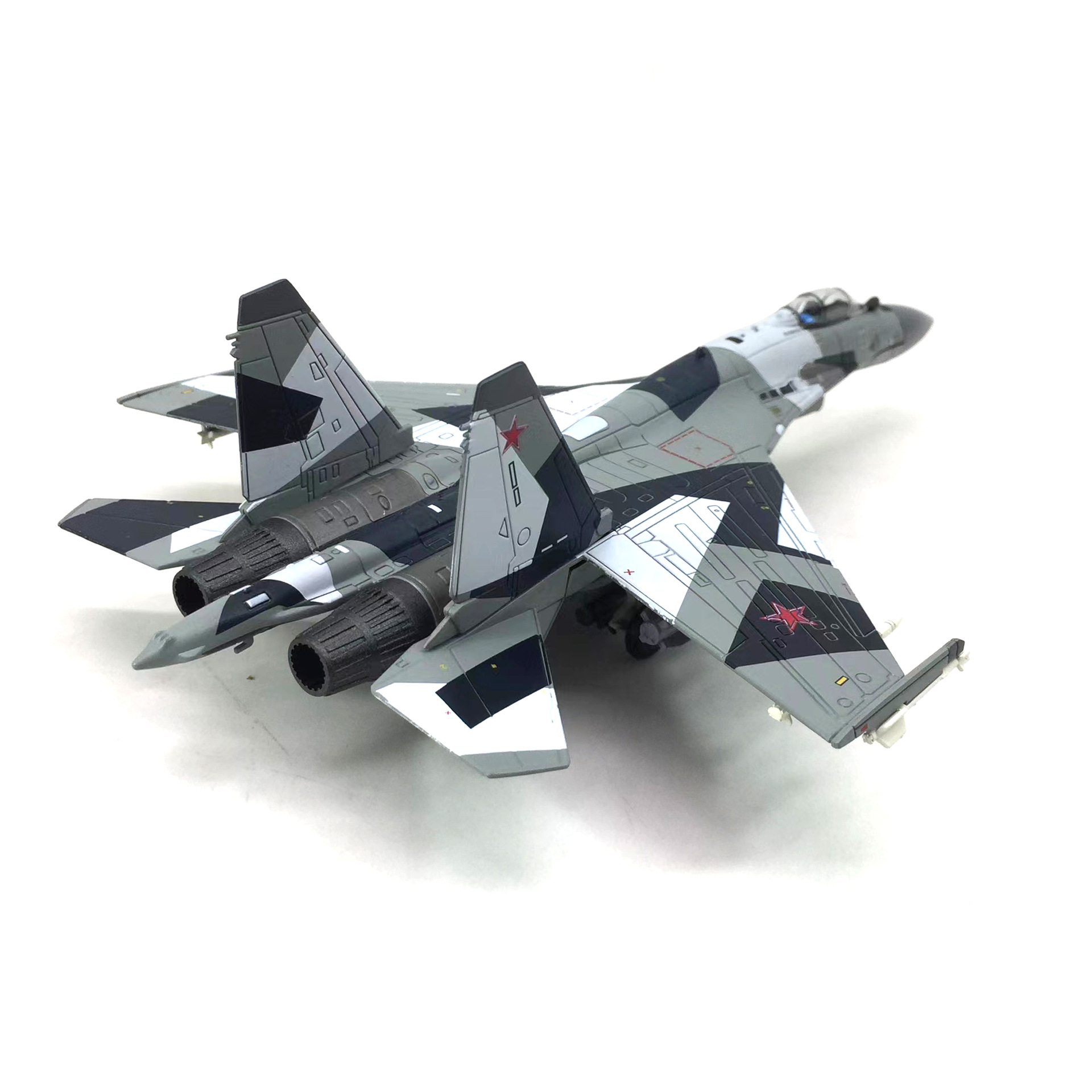 Mô hình máy bay chiến đấu Su-35 BBC POCCNN No.21 tỉ lệ 1:100 Ns models ...