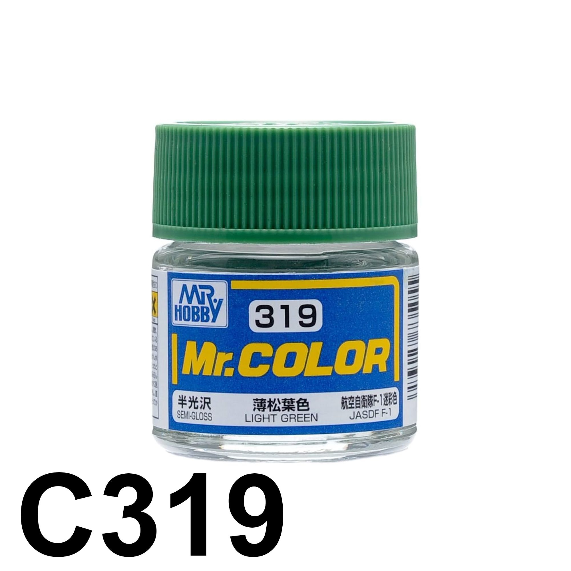 C319 Light Green sơn mô hình màu Xanh lá 10ml Mr.Hobby C319 – Cửa Hàng Mô Hình Autono1.vn