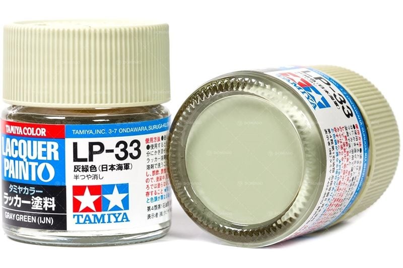 LACQUER LP33 GRAY GREEN SƠN MÔ HÌNH MÀU XÁM XANH 10ML TAMIYA 82133 ...