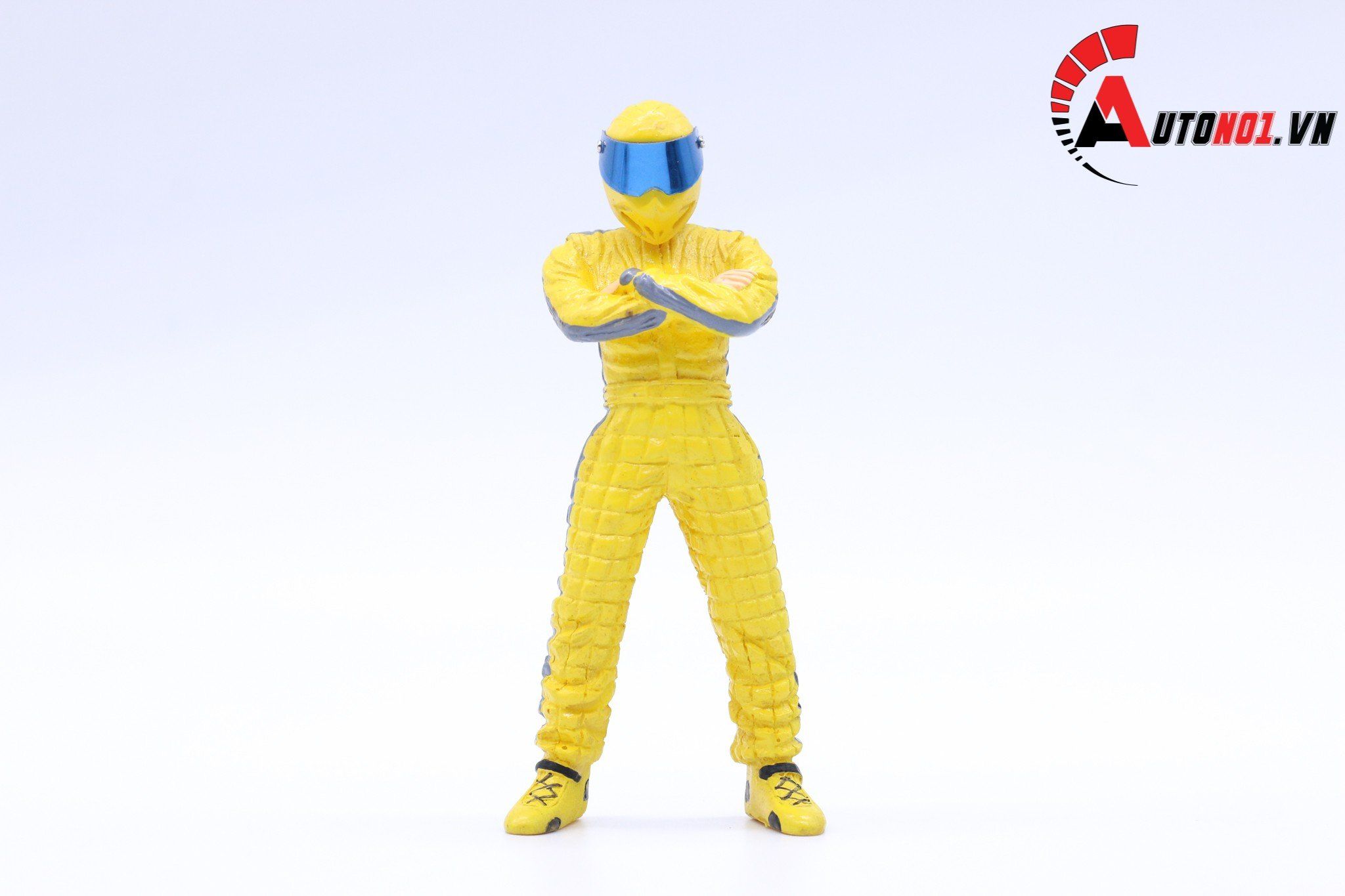 AUTONO1 STIG FIGURE YELLOW 1:18 – Cửa Hàng Mô Hình Autono1.vn