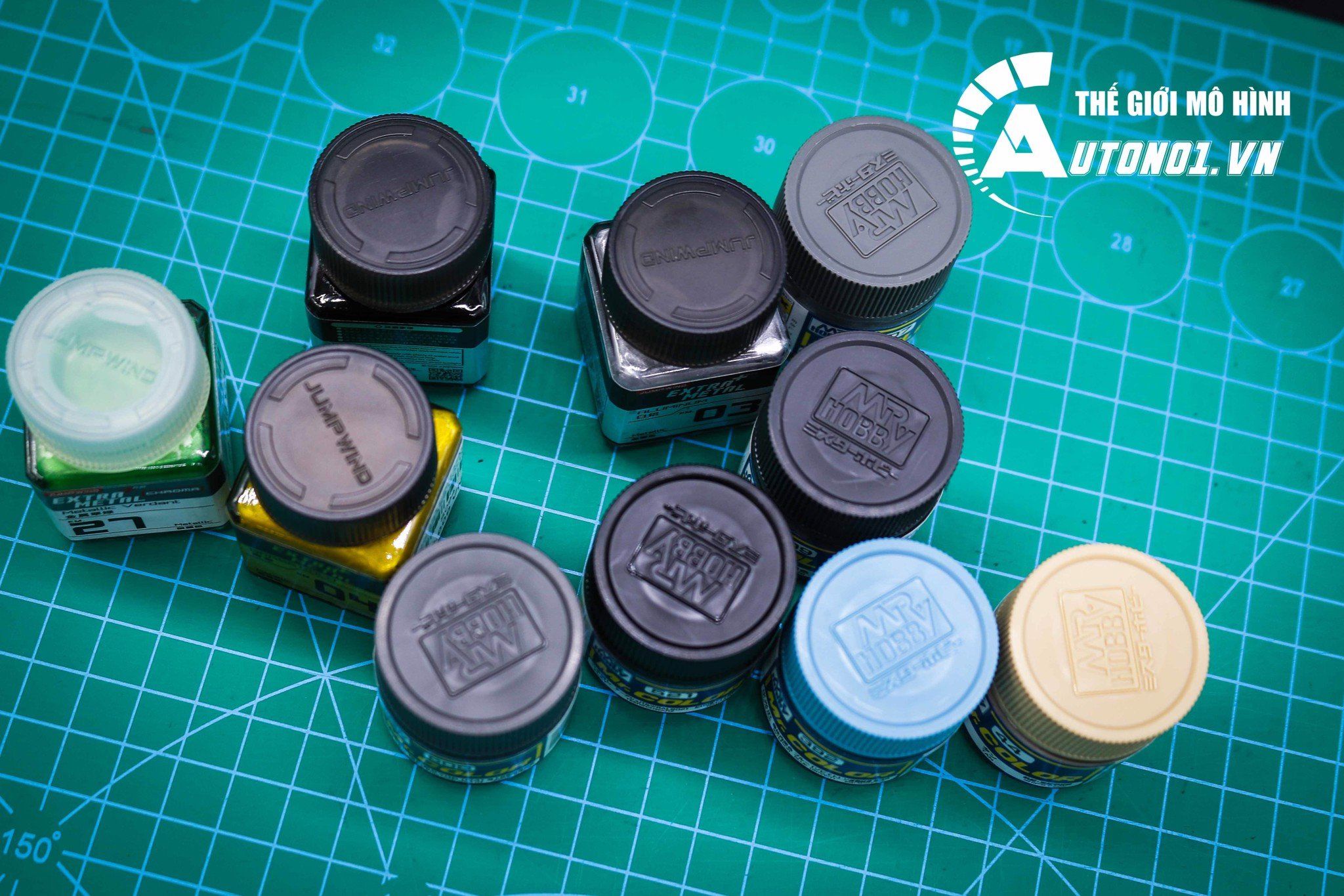 SƠN MÔ HÌNH MÀU XÁM SÁNG (SEMI GLOSS JMSDF GRAY) LACQUER C607 10ML MR ...