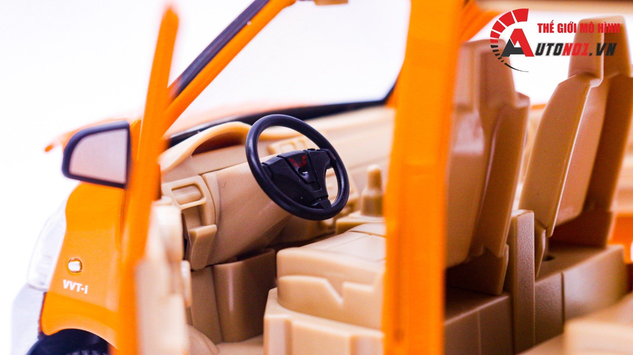 Mô hình xe ô tô dịch vụ vận chuyển độ tem Shopee Express full open có ...