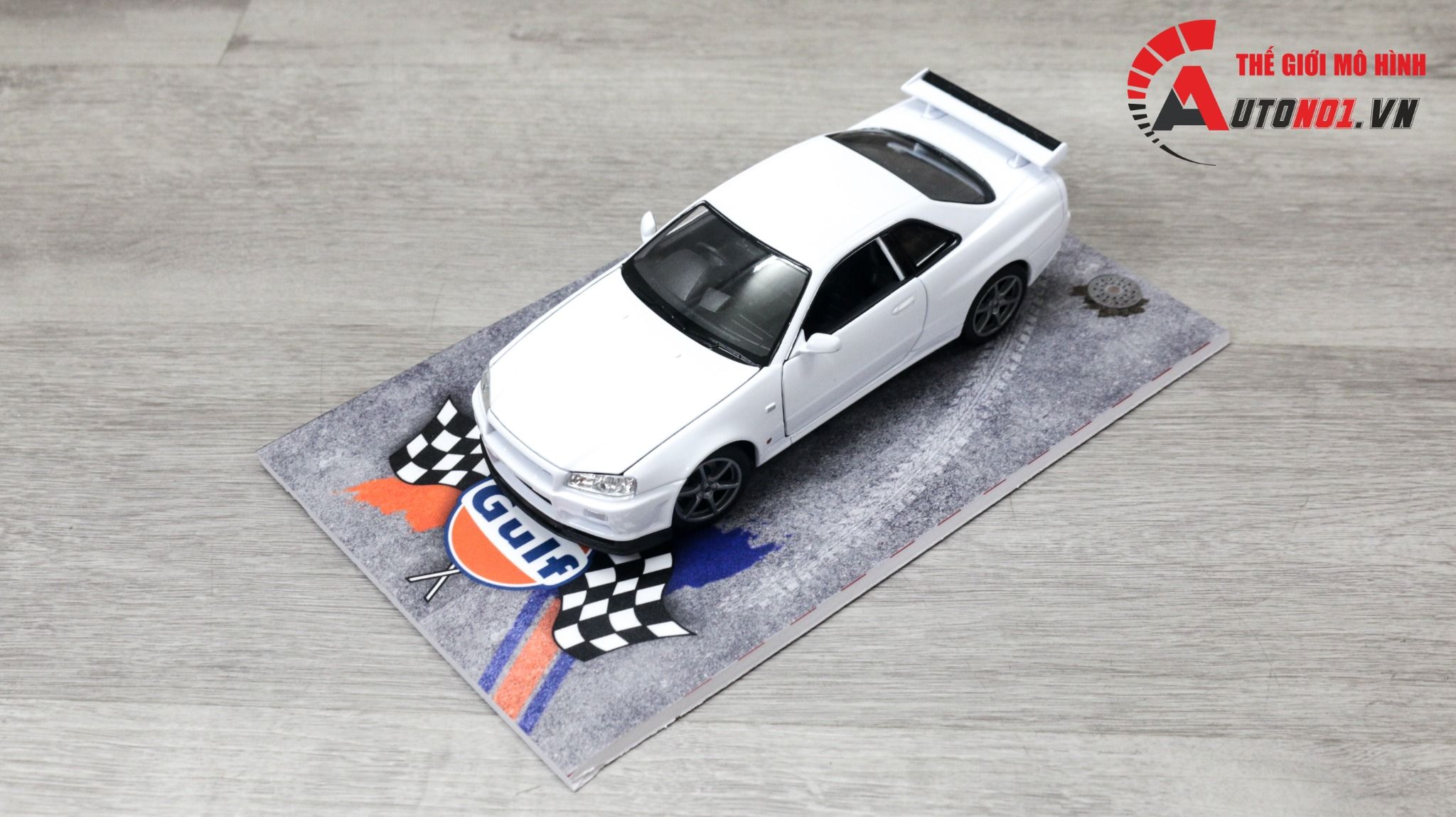 Diorama mặt đường trưng bày cho xe mô hình tỉ lệ 1:24 25x15cm Autono1 – Cửa Hàng Mô Hình Autono1.vn